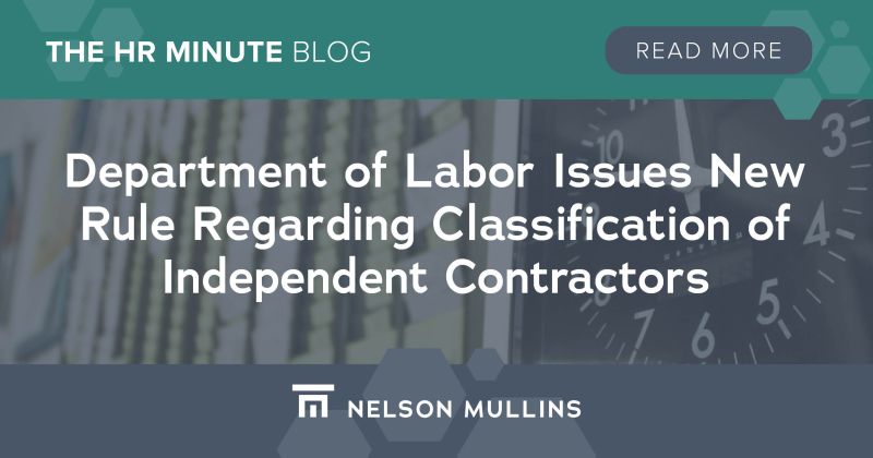 Nelson Mullins Riley & Scarborough on LinkedIn: The U.S. Department of ... Nelson Mullins Riley & Scarborough on LinkedIn: The U.S. Department of ...