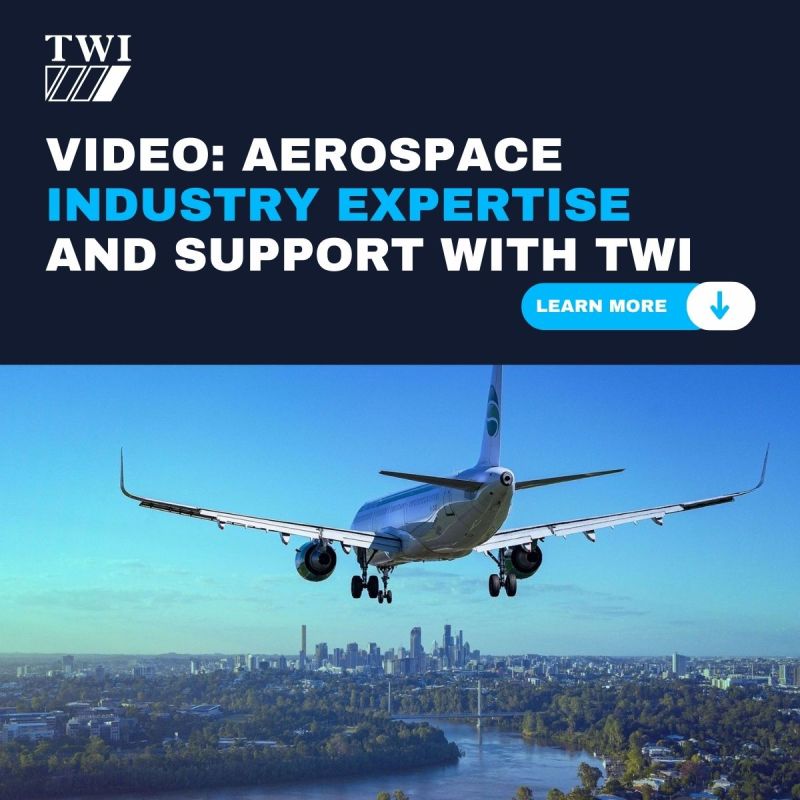 TWI on LinkedIn: #aerospace #engineering #research #esa #space #defence TWI on LinkedIn: #aerospace #engineering #research #esa #space #defence