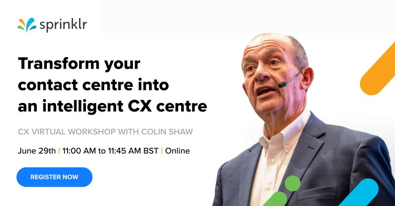 Colin Shaw on LinkedIn: #cx #ai #customerexperience #ai #sprinklr Colin Shaw on LinkedIn: #cx #ai #customerexperience #ai #sprinklr