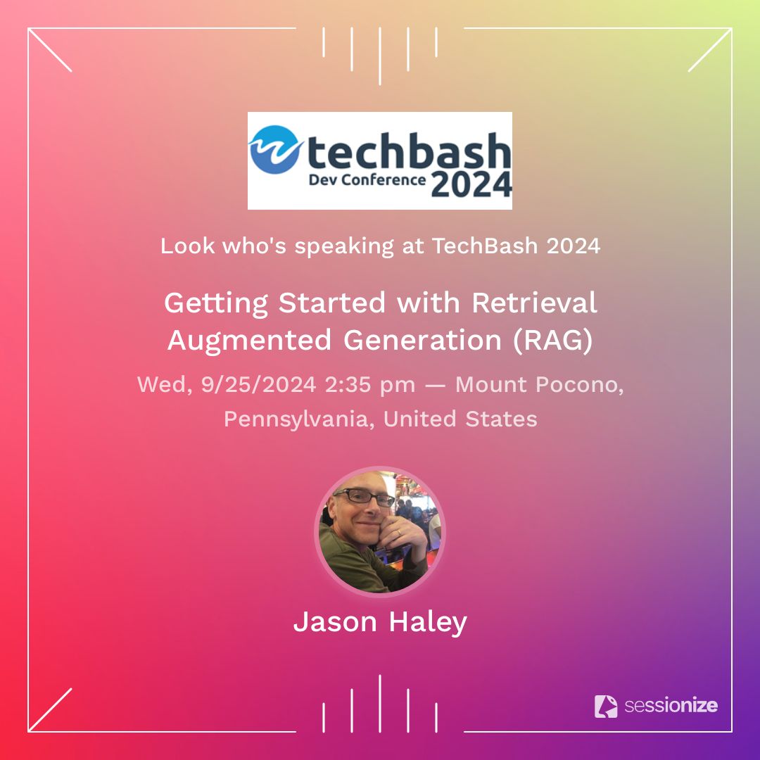 TechBash Foundation on LinkedIn: #techbash #developers #ai #azure # ... TechBash Foundation on LinkedIn: #techbash #developers #ai #azure # ...