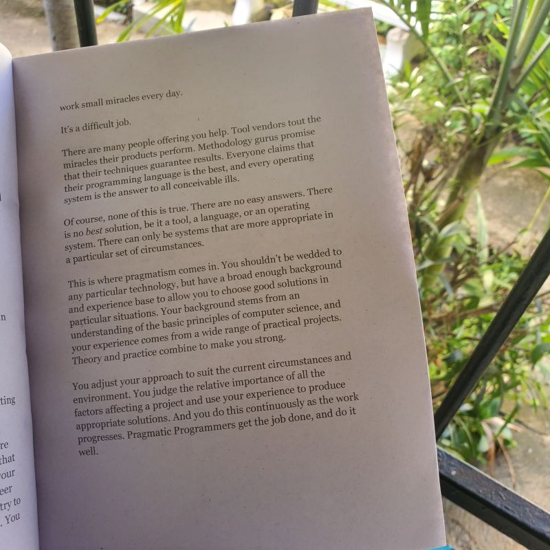 Hector Prado on LinkedIn: #coding #programming #pragmaticprogrammer # ... Hector Prado on LinkedIn: #coding #programming #pragmaticprogrammer # ...