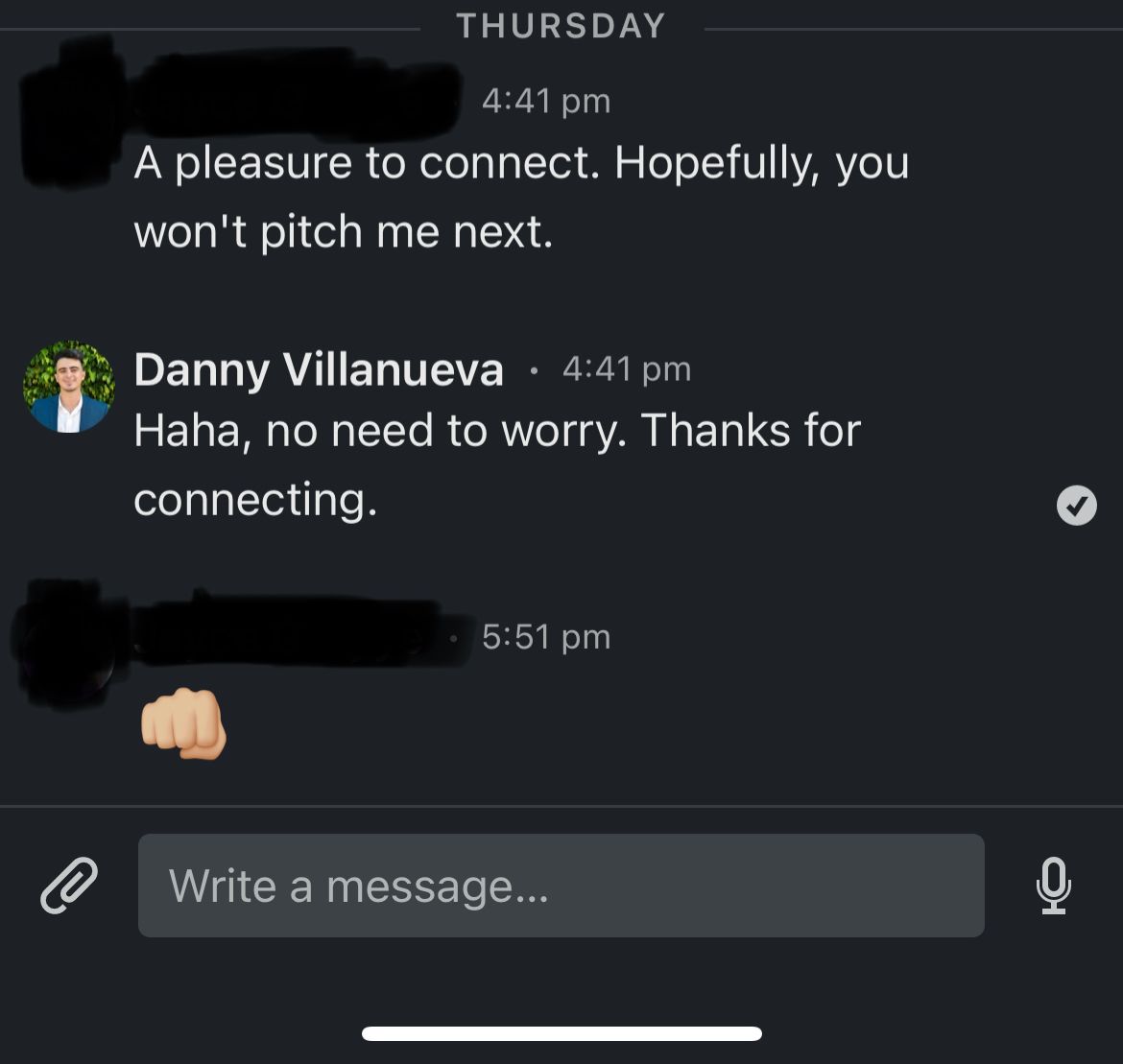 Danny Villanueva on LinkedIn: People are tired of getting pitched. It’s ... Danny Villanueva on LinkedIn: People are tired of getting pitched. It’s ...