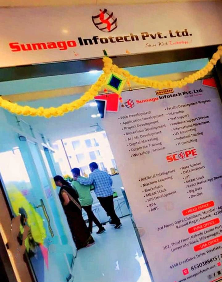 Kamini Chaudhari on LinkedIn: Great industrial visit to Sumago Infotech ... Kamini Chaudhari on LinkedIn: Great industrial visit to Sumago Infotech ...