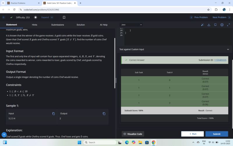 #100daysofcode #160daysofcode #codechef #codingchallenge # ... #100daysofcode #160daysofcode #codechef #codingchallenge # ...