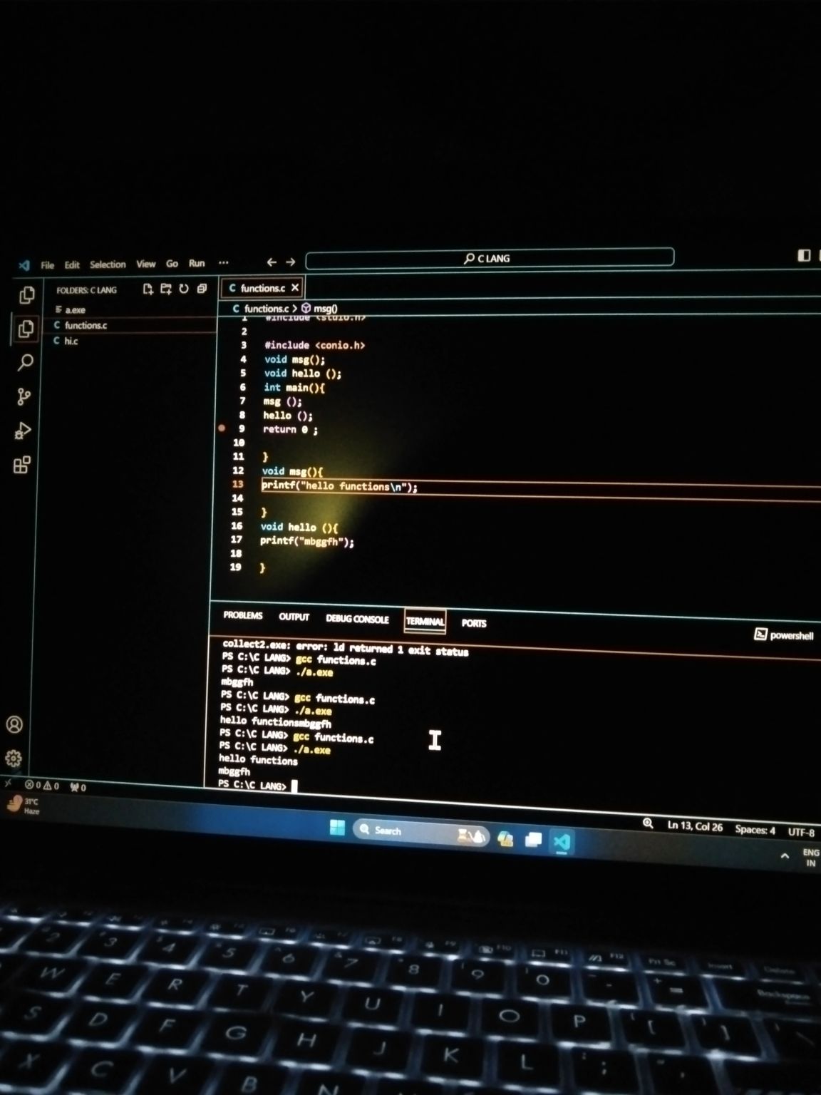 Sarthak Srivastava on LinkedIn: LEARNING FUNCTIONS IN C PROGRAMMING Sarthak Srivastava on LinkedIn: LEARNING FUNCTIONS IN C PROGRAMMING