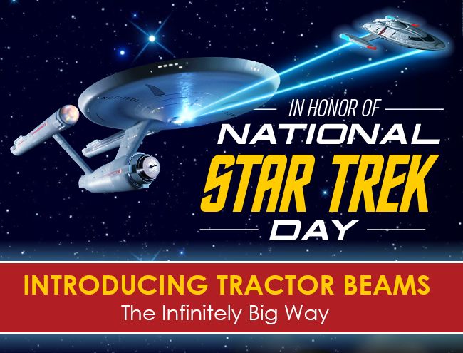Infinitely Big on LinkedIn: #startrekday #startrek #presentationideas Infinitely Big on LinkedIn: #startrekday #startrek #presentationideas