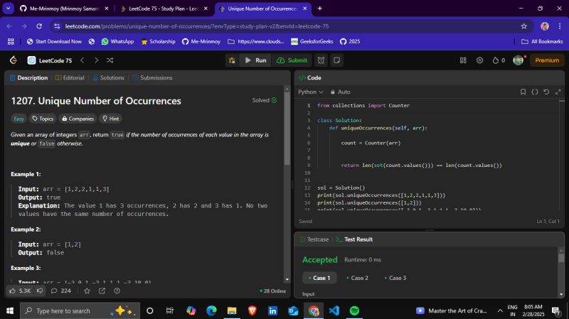 #leetcode1207 #leetcode #python #leetcode #coding #problemsolving #tech ... #leetcode1207 #leetcode #python #leetcode #coding #problemsolving #tech ...
