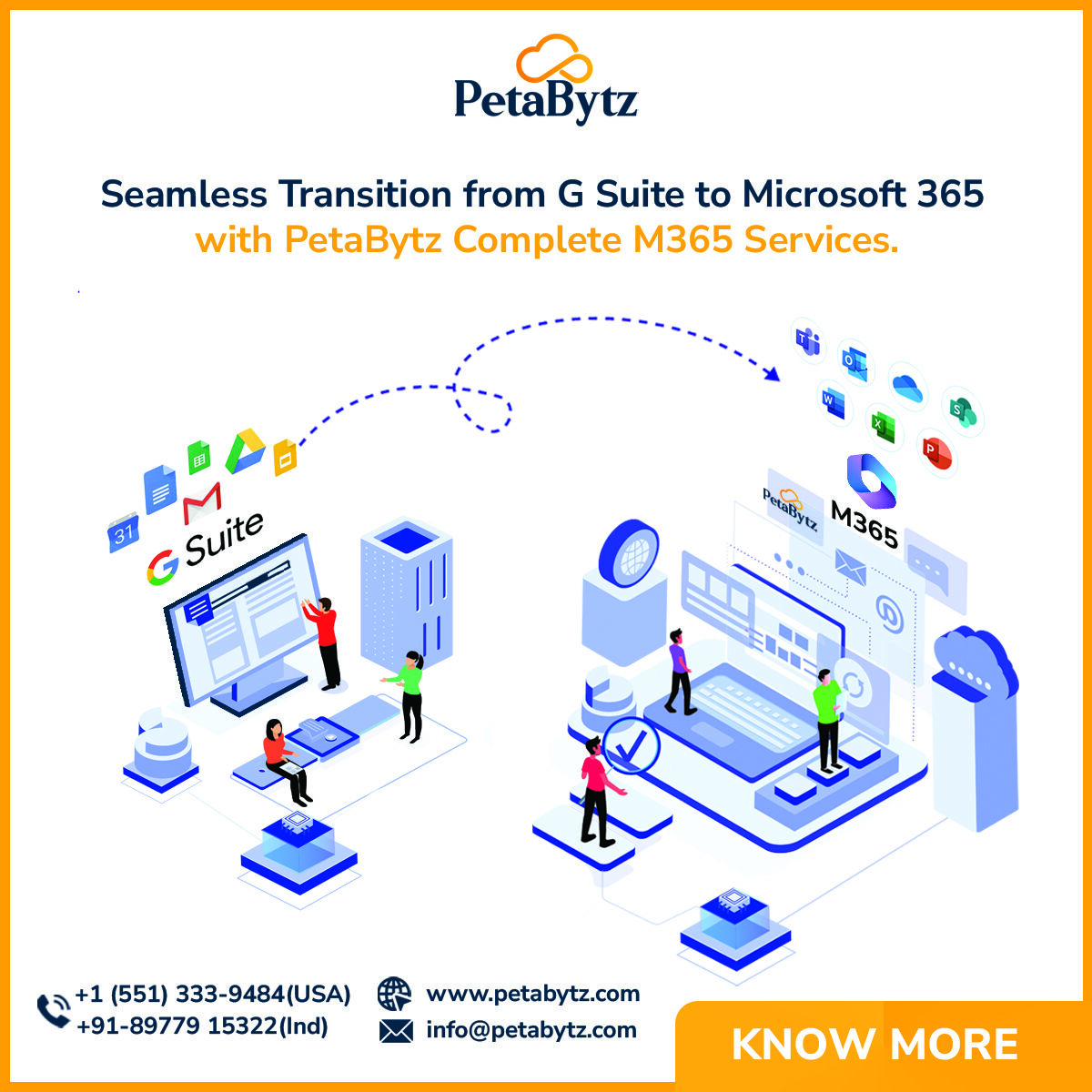 How PetaBytz helps you migrate from G Suite to Microsoft 365 | PetaBytz ... How PetaBytz helps you migrate from G Suite to Microsoft 365 | PetaBytz ...