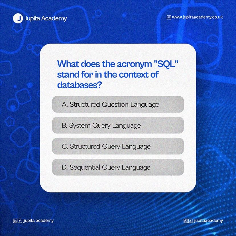 Jupita Academy on LinkedIn: #triviatime #dataanalytics # ... Jupita Academy on LinkedIn: #triviatime #dataanalytics # ...