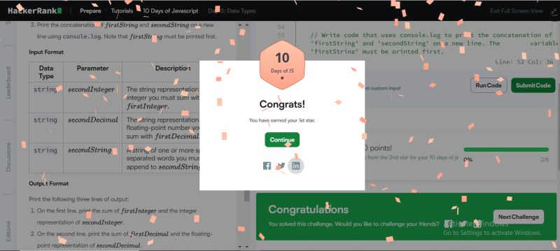 Arjun Singh on LinkedIn: #javascript #codingjourney # ... Arjun Singh on LinkedIn: #javascript #codingjourney # ...