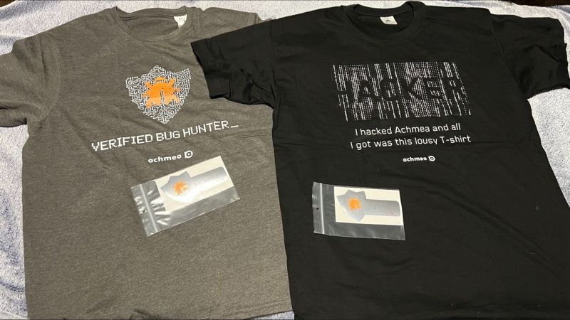 Miguel Segovia Gil on LinkedIn: #bugbounty #swag #reward Miguel Segovia Gil on LinkedIn: #bugbounty #swag #reward