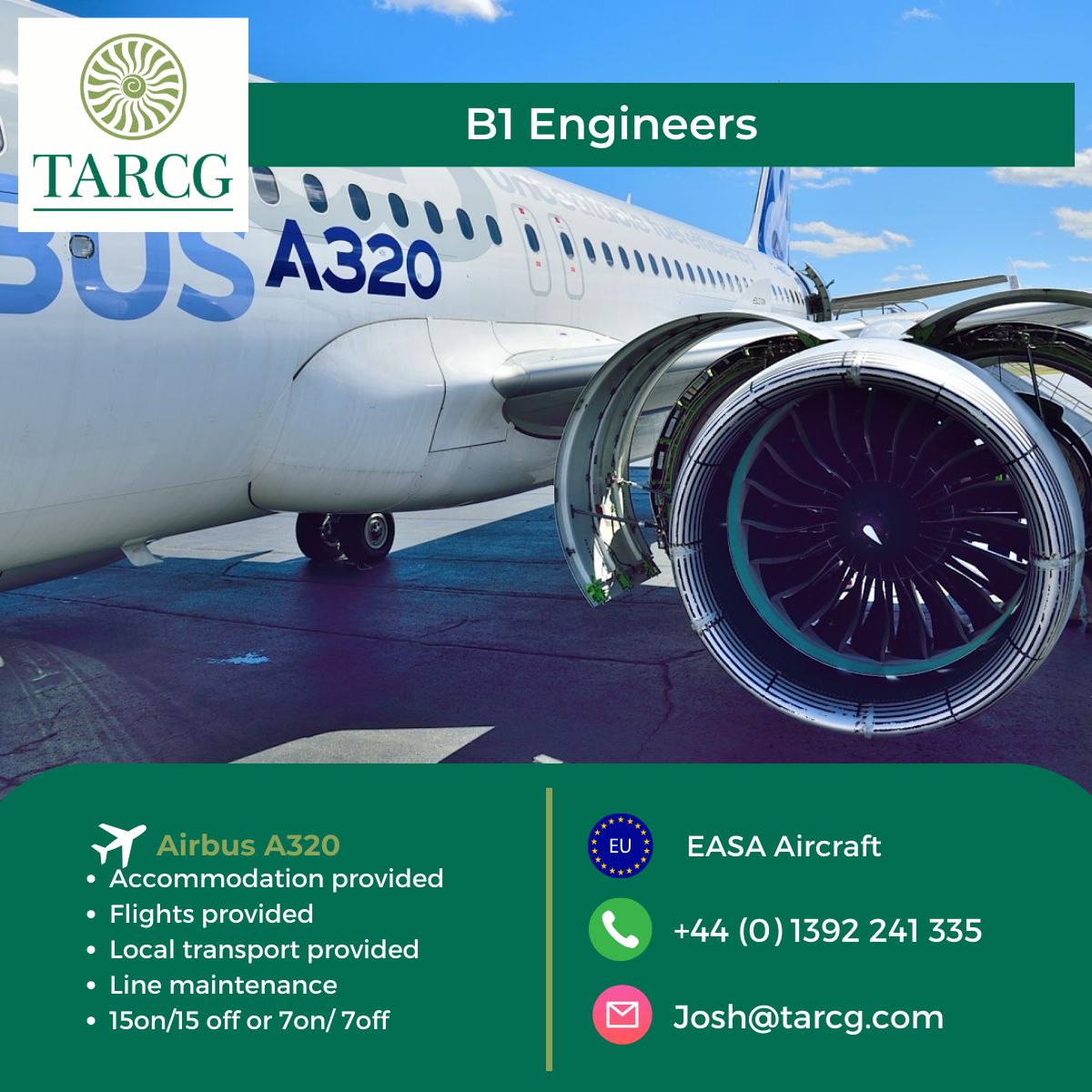 Josh Sanchez (CertRP) on LinkedIn: ⏰ Airbus A320 - B1 Engineers - Line ... Josh Sanchez (CertRP) on LinkedIn: ⏰ Airbus A320 - B1 Engineers - Line ...