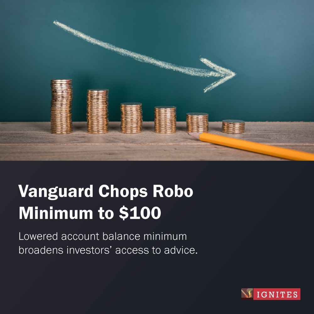 Ignites on LinkedIn: Vanguard has lowered the minimum balance required ... Ignites on LinkedIn: Vanguard has lowered the minimum balance required ...
