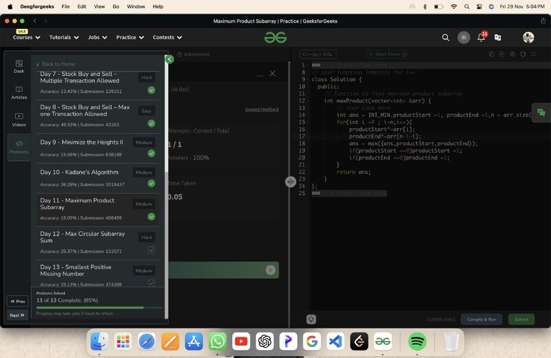 Harshit Garg on LinkedIn: #dsa #geeksforgeeks #codingjourney # ... Harshit Garg on LinkedIn: #dsa #geeksforgeeks #codingjourney # ...