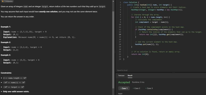 Day 13: Two Sum: A Problem in Coding | Mohammed Mansour posted on the ... Day 13: Two Sum: A Problem in Coding | Mohammed Mansour posted on the ...