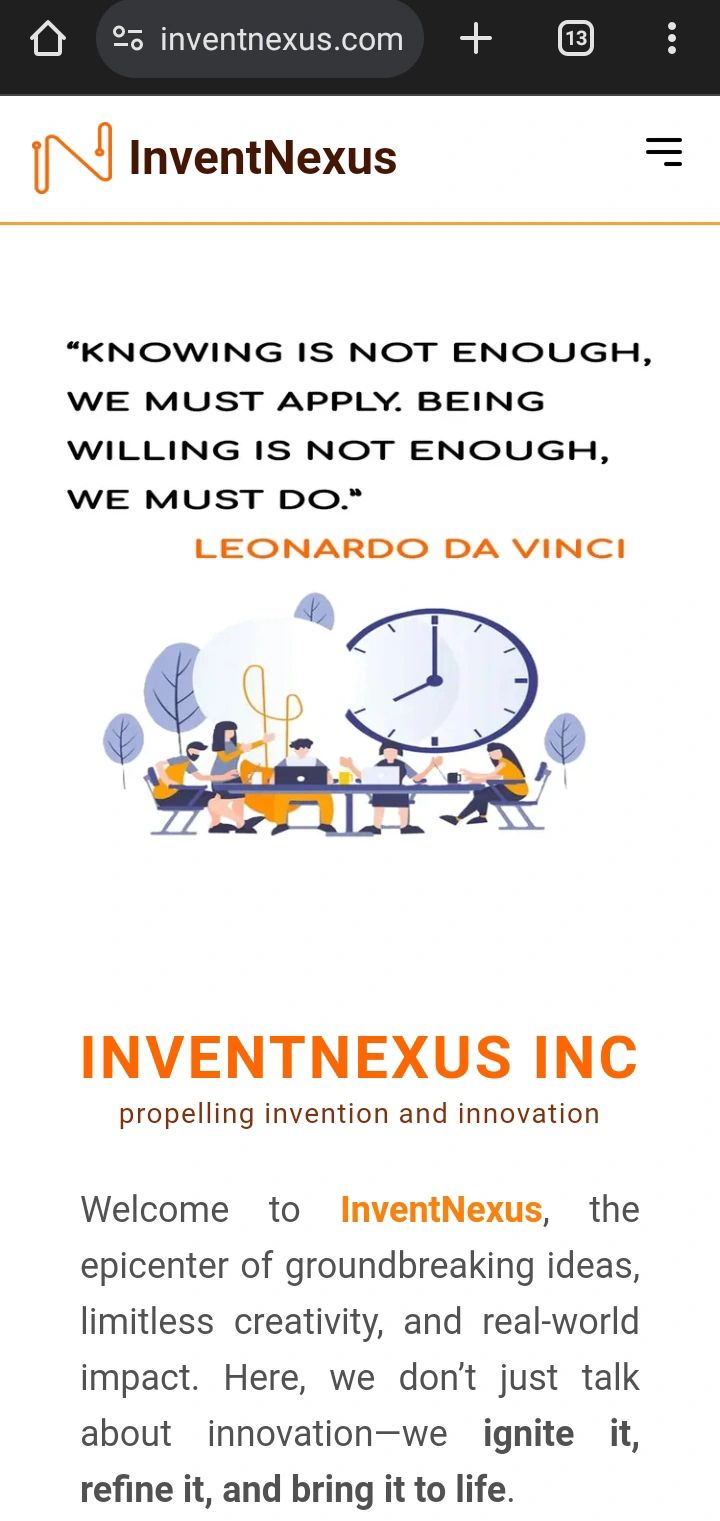 I just finished building the InventNexus website https://lnkd.in ... I just finished building the InventNexus website https://lnkd.in ...