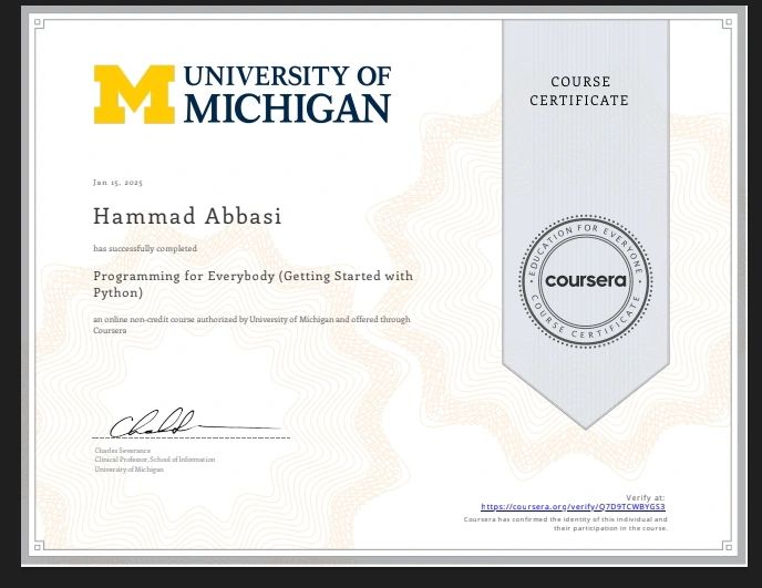 Hammad Younis Abbasi on LinkedIn: #python #programming # ... Hammad Younis Abbasi on LinkedIn: #python #programming # ...