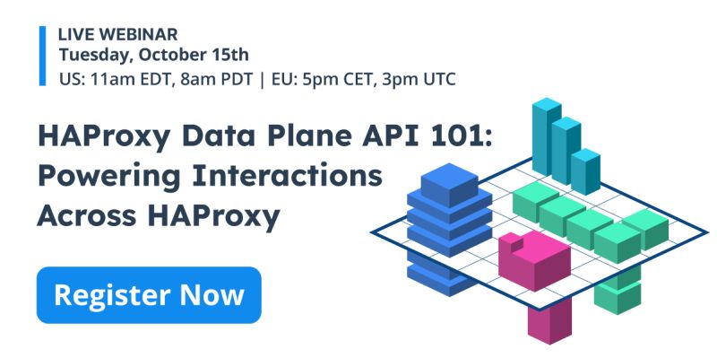 HAProxy Technologies on LinkedIn: Reminder ️ Join our live webinar ... HAProxy Technologies on LinkedIn: Reminder ️ Join our live webinar ...