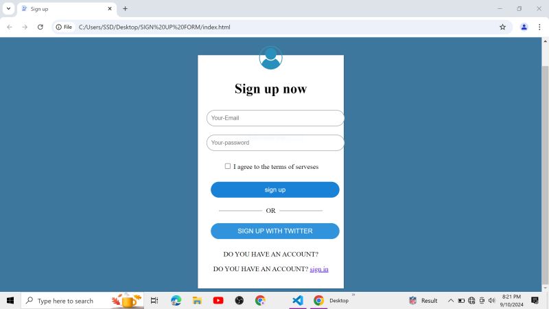 Sumbal Naz on LinkedIn: #signupform #html #css Sumbal Naz on LinkedIn: #signupform #html #css