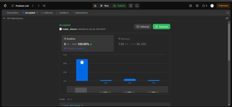 Mukul Sharma on LinkedIn: #leetcode #dsa #c #cpp #cpp #cpp # ... Mukul Sharma on LinkedIn: #leetcode #dsa #c #cpp #cpp #cpp # ...