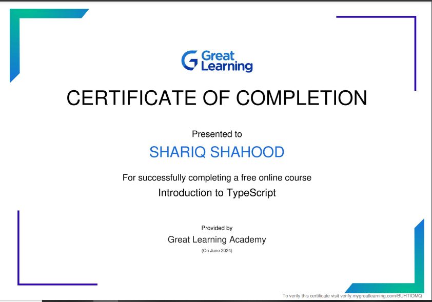 Shariq Shahood on LinkedIn: #typescript #codinglife #techjourney # ... Shariq Shahood on LinkedIn: #typescript #codinglife #techjourney # ...