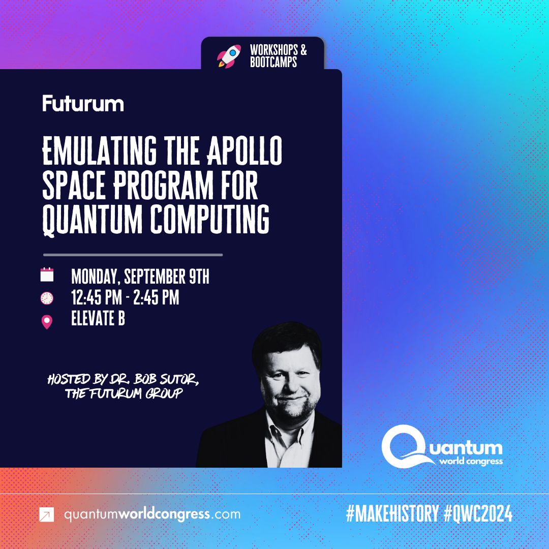 Robert Sutor on LinkedIn: Quantum World Congress - The Futurum Group ... Robert Sutor on LinkedIn: Quantum World Congress - The Futurum Group ...