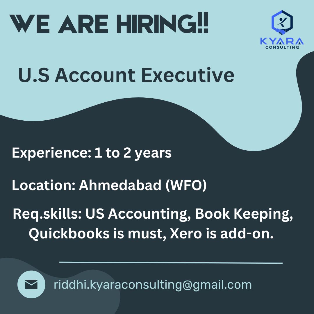 Riddhi Gothi on LinkedIn: #usaccountexecutive #quickbooks #xero # ... Riddhi Gothi on LinkedIn: #usaccountexecutive #quickbooks #xero # ...