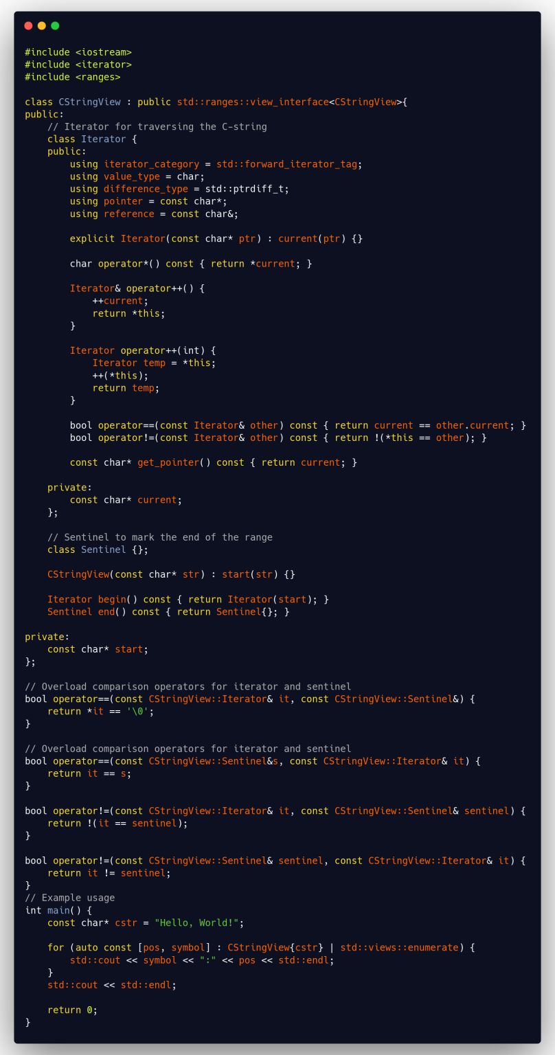 Nikolai Kutiavin on LinkedIn: #cplusplus #cpp20 #ranges #views # ... Nikolai Kutiavin on LinkedIn: #cplusplus #cpp20 #ranges #views # ...