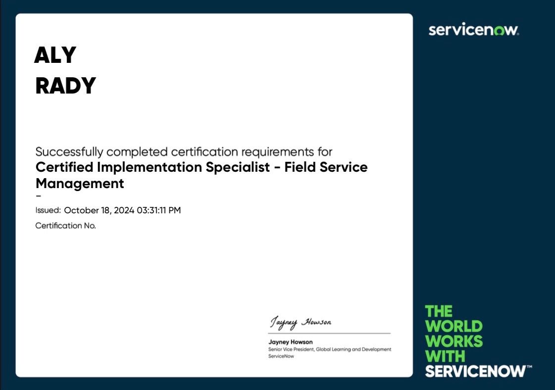 Aly RADY on LinkedIn: I am pleased to announce that I have obtained a ... Aly RADY on LinkedIn: I am pleased to announce that I have obtained a ...