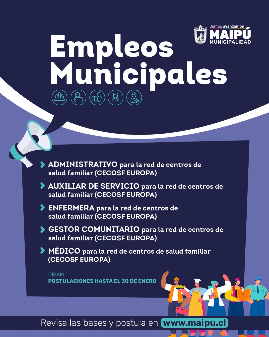 Municipalidad de Maipú en LinkedIn: #haypega #salud Municipalidad de Maipú en LinkedIn: #haypega #salud