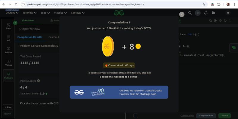 Mansi Sahagal on LinkedIn: #gfg160 #geekstreak2024 #geeksforgeeks #dsa ... Mansi Sahagal on LinkedIn: #gfg160 #geekstreak2024 #geeksforgeeks #dsa ...