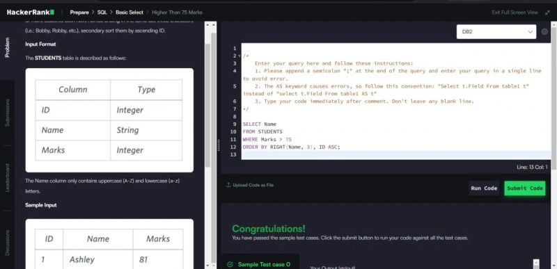 Arjun Dixit on LinkedIn: #101daysofdatascience #sql #filteringdata # ... Arjun Dixit on LinkedIn: #101daysofdatascience #sql #filteringdata # ...