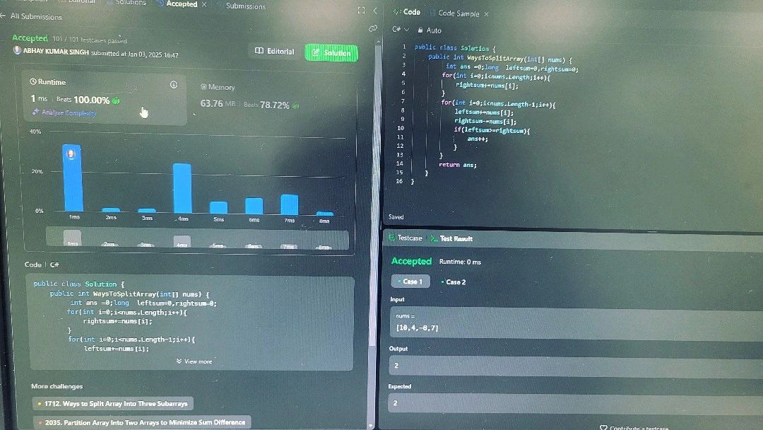 Abhay Kumar Singh on LinkedIn: #100daysofcode #leetcode #codingjourney ... Abhay Kumar Singh on LinkedIn: #100daysofcode #leetcode #codingjourney ...