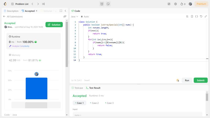 Resolved 'Special Array' problem on LeetCode | Aman Pathak posted on ... Resolved 'Special Array' problem on LeetCode | Aman Pathak posted on ...