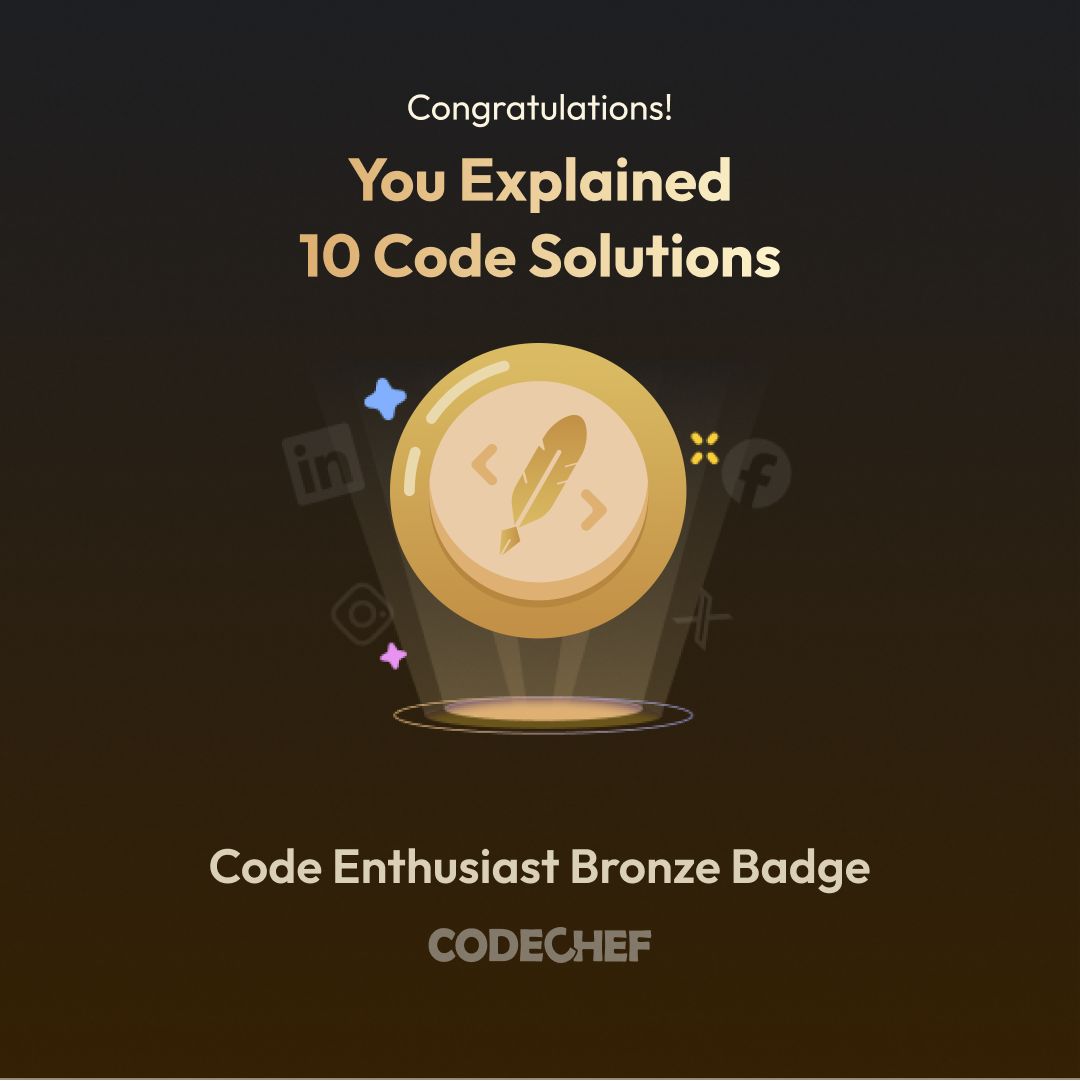#codechef #programming #codingjourney #codeenthusiast #problemsolving ... #codechef #programming #codingjourney #codeenthusiast #problemsolving ...