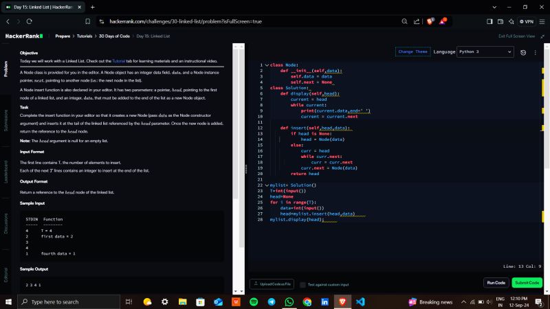 Low Kumar Chowdhury on LinkedIn: #30daysofcode #python #datastructures ... Low Kumar Chowdhury on LinkedIn: #30daysofcode #python #datastructures ...