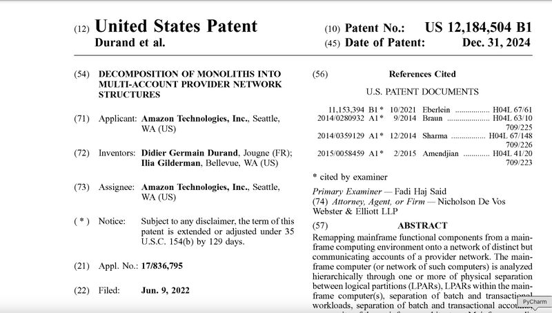 Didier Durand on LinkedIn: #aws #patent #ip #mainframemodernization # ... Didier Durand on LinkedIn: #aws #patent #ip #mainframemodernization # ...