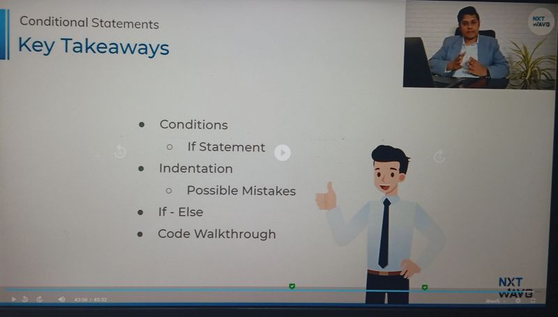 Darshan Satukuri on LinkedIn: #ccbp #nxtwave #pythonlearner # ... Darshan Satukuri on LinkedIn: #ccbp #nxtwave #pythonlearner # ...