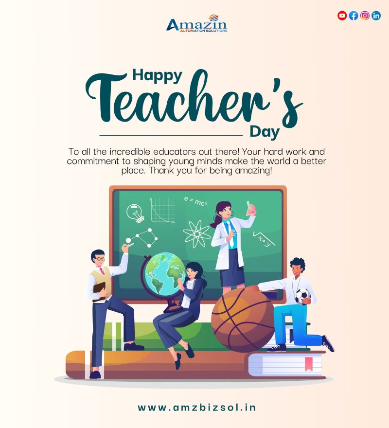 AMAZIN AUTOMATION SOLUTION INDIA on LinkedIn: #teachersday #education # ... AMAZIN AUTOMATION SOLUTION INDIA on LinkedIn: #teachersday #education # ...