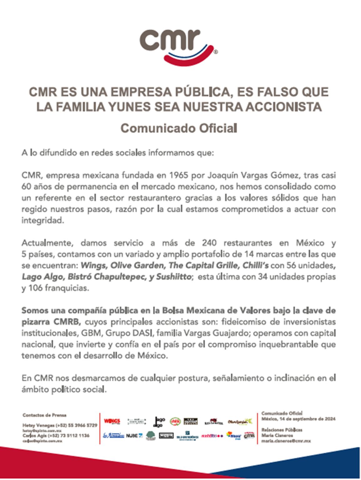 CMR - México posted on LinkedIn CMR - México posted on LinkedIn