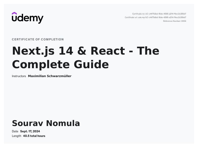 Sourav Nomula on LinkedIn: #nextjs #webdevelopment #javascript #react # ... Sourav Nomula on LinkedIn: #nextjs #webdevelopment #javascript #react # ...