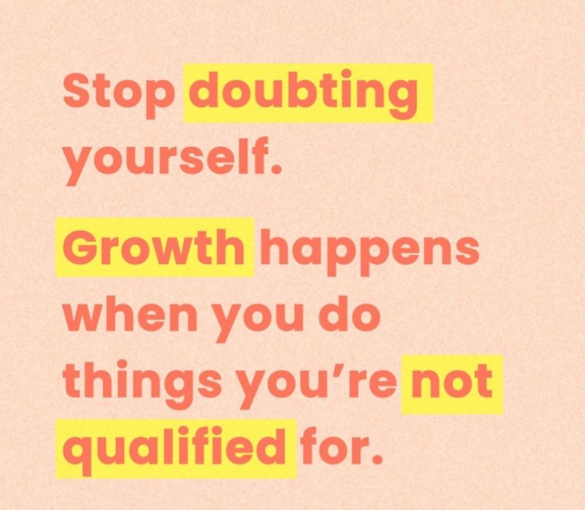 🌟 Step Into Growth, Not Doubt Are you holding yourself back because you ... 🌟 Step Into Growth, Not Doubt Are you holding yourself back because you ...