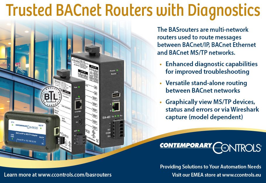 Contemporary Controls (EMEA) on LinkedIn: #bacnet #router Contemporary Controls (EMEA) on LinkedIn: #bacnet #router
