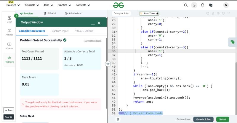 Shailav Justa on LinkedIn: #gfg160 #codingchallenge #problemsolving # ... Shailav Justa on LinkedIn: #gfg160 #codingchallenge #problemsolving # ...