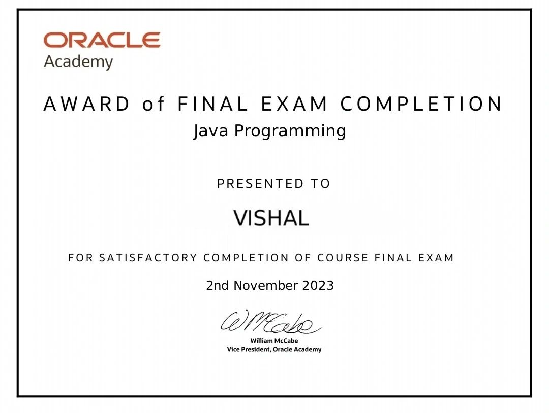 Vishal Solanki on LinkedIn: #java #sql #programmingjourney Vishal Solanki on LinkedIn: #java #sql #programmingjourney