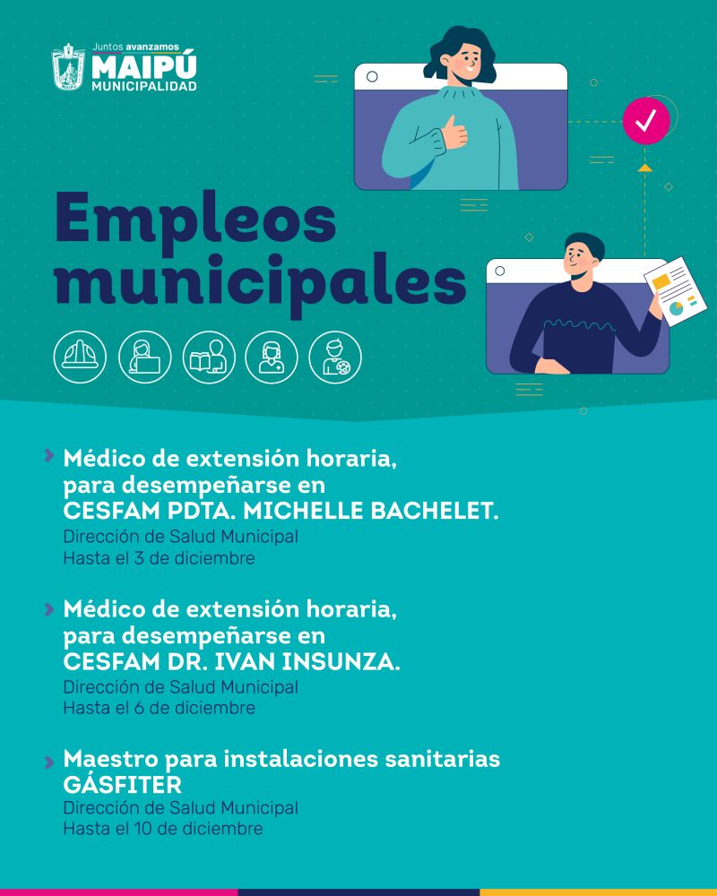 Municipalidad de Maipú en LinkedIn: #haypega Municipalidad de Maipú en LinkedIn: #haypega