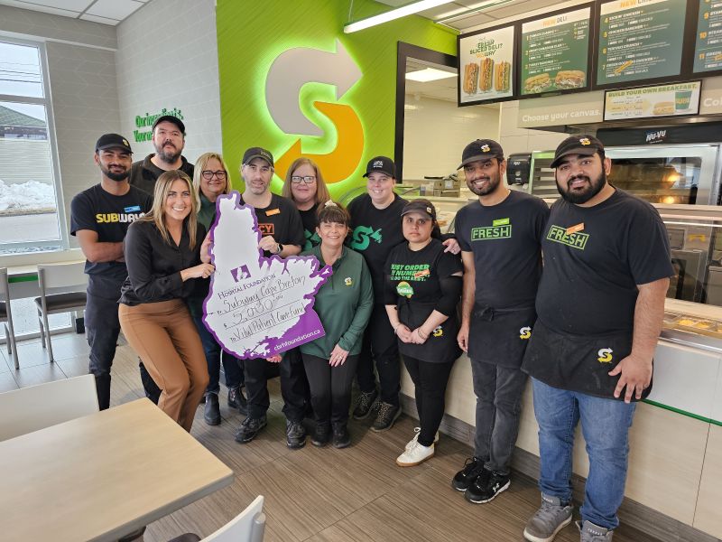 Cape Breton Regional Hospital Foundation on LinkedIn: 💜💚 THANK YOU ... Cape Breton Regional Hospital Foundation on LinkedIn: 💜💚 THANK YOU ...