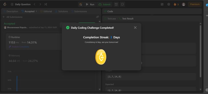 Bhuvaneswari Kapuluru on LinkedIn: #leetcode #problemsolving # ... Bhuvaneswari Kapuluru on LinkedIn: #leetcode #problemsolving # ...