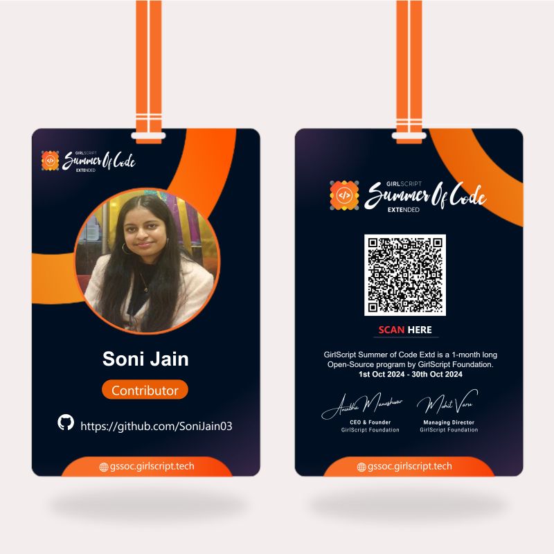 Soni Jain on LinkedIn: #gssoc #opensource #teamwork # ... Soni Jain on LinkedIn: #gssoc #opensource #teamwork # ...