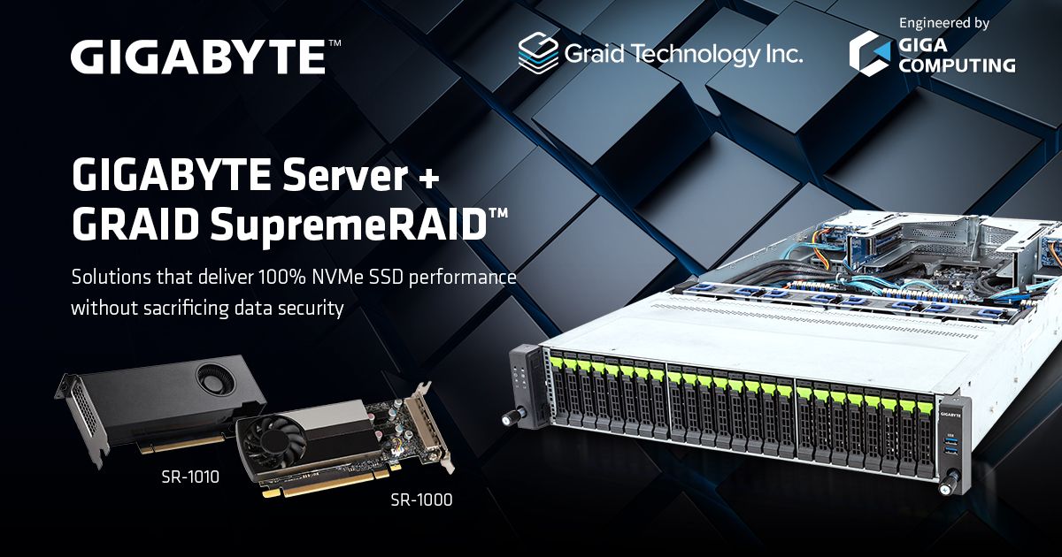 #gigacomputing #gigabyte #serversolutions #storageserver #graid… | Giga ... #gigacomputing #gigabyte #serversolutions #storageserver #graid… | Giga ...